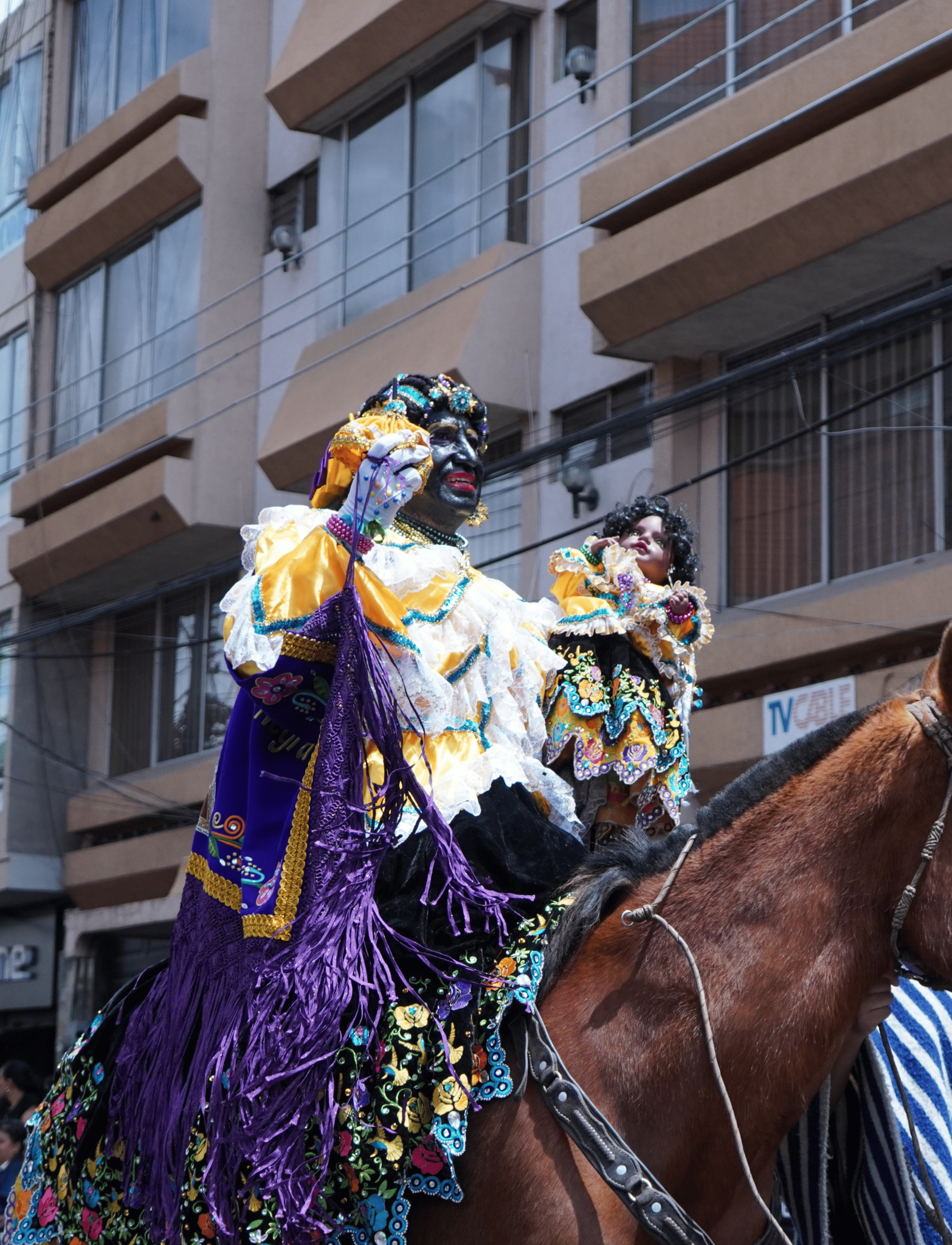 Un año más el Niño Rey de Reyes se llenó de devoción riobambeña